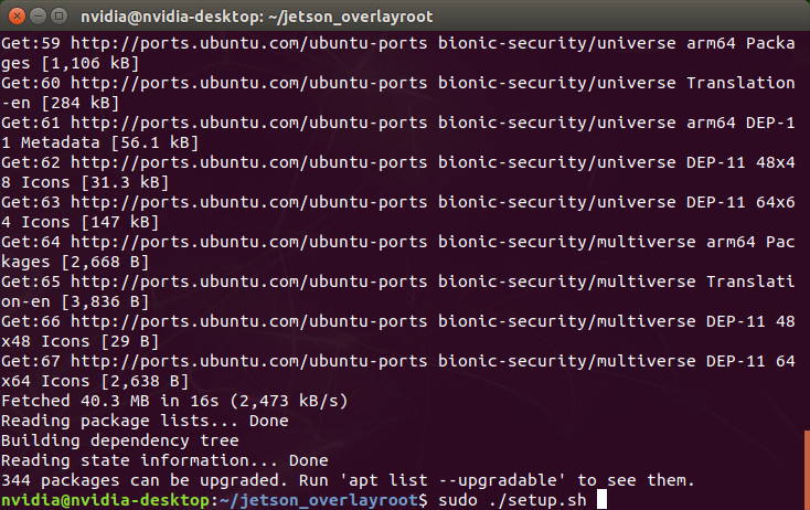 How To Protect The Root Filesystem On Jetson With Overlayroot
